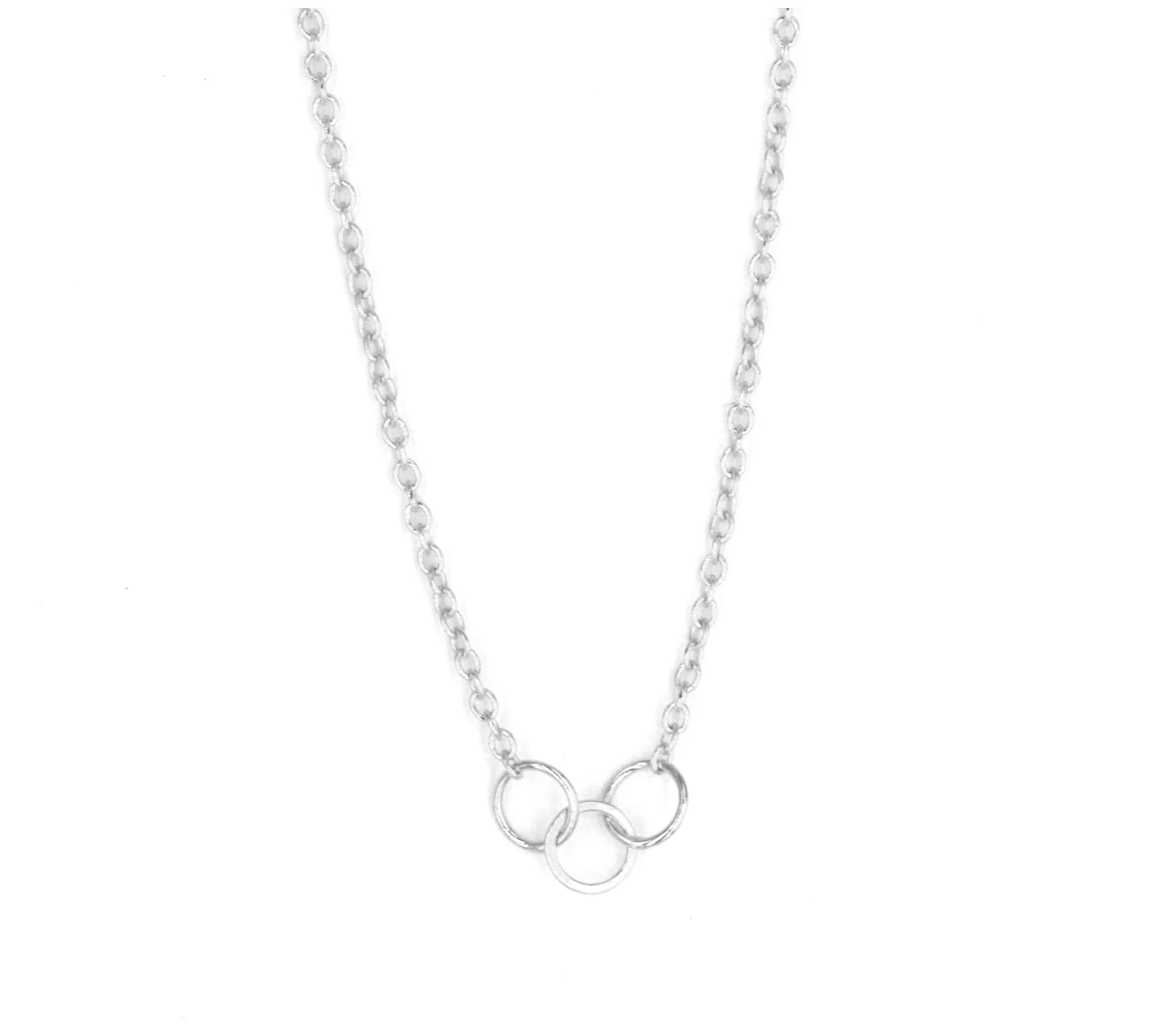 3 Ring Necklace Julie Nolan
